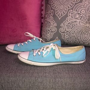 Converse | Shoes | Baby Blue Converse Sneakers | Poshmark